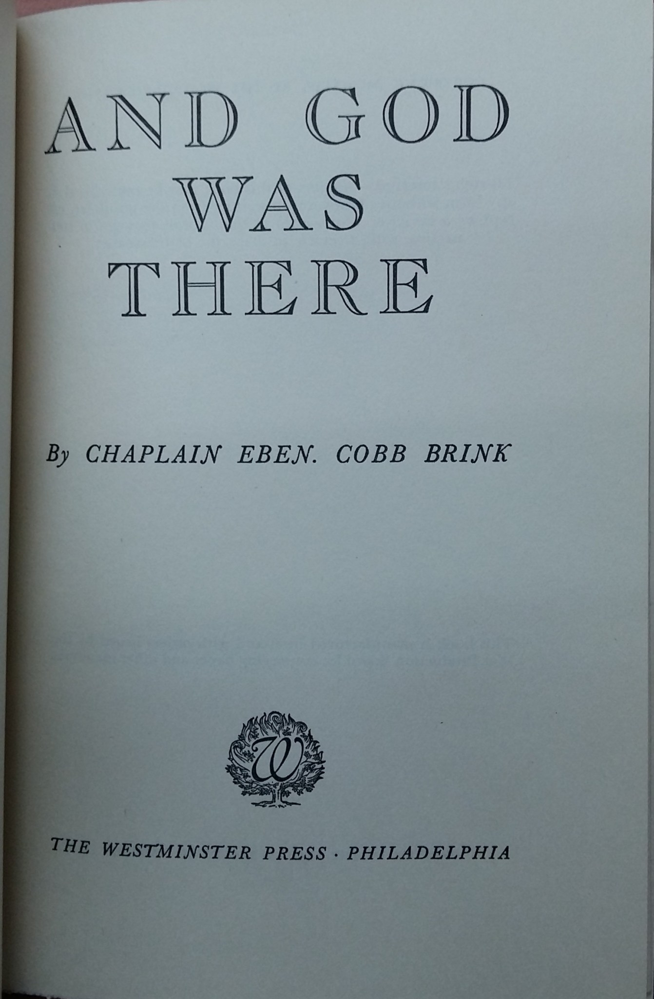 Books by/about Chaplains | The Chaplain Kit