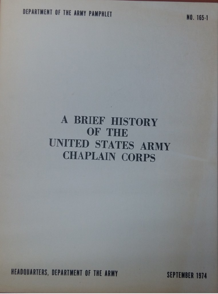 ARs, TCs, TMs, FMs, PAMs, Etc. | The Chaplain Kit