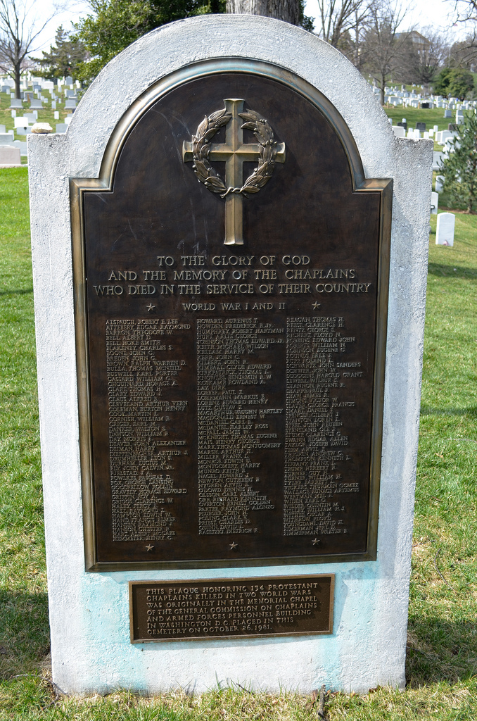 Arlington-Chaplains-Hill-Chaplains-WW1-WW2 | The Chaplain Kit